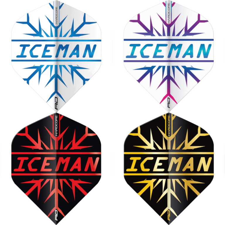 Red Dragon Hardcore Gerwyn Price Iceman Snowflake Standard Flight | SK ...