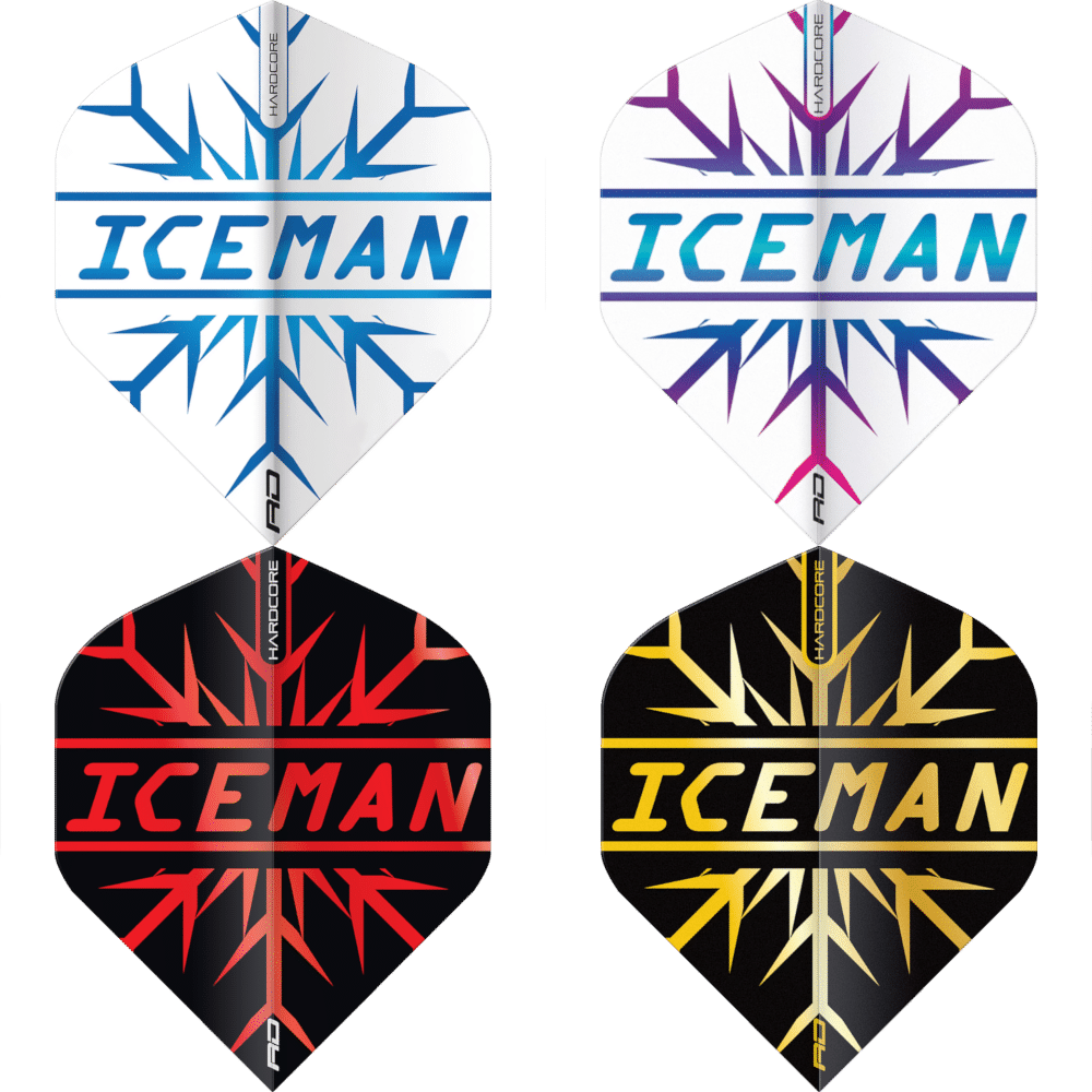 Red Dragon Hardcore Gerwyn Price Iceman Snowflake Standard Flight | SK ...