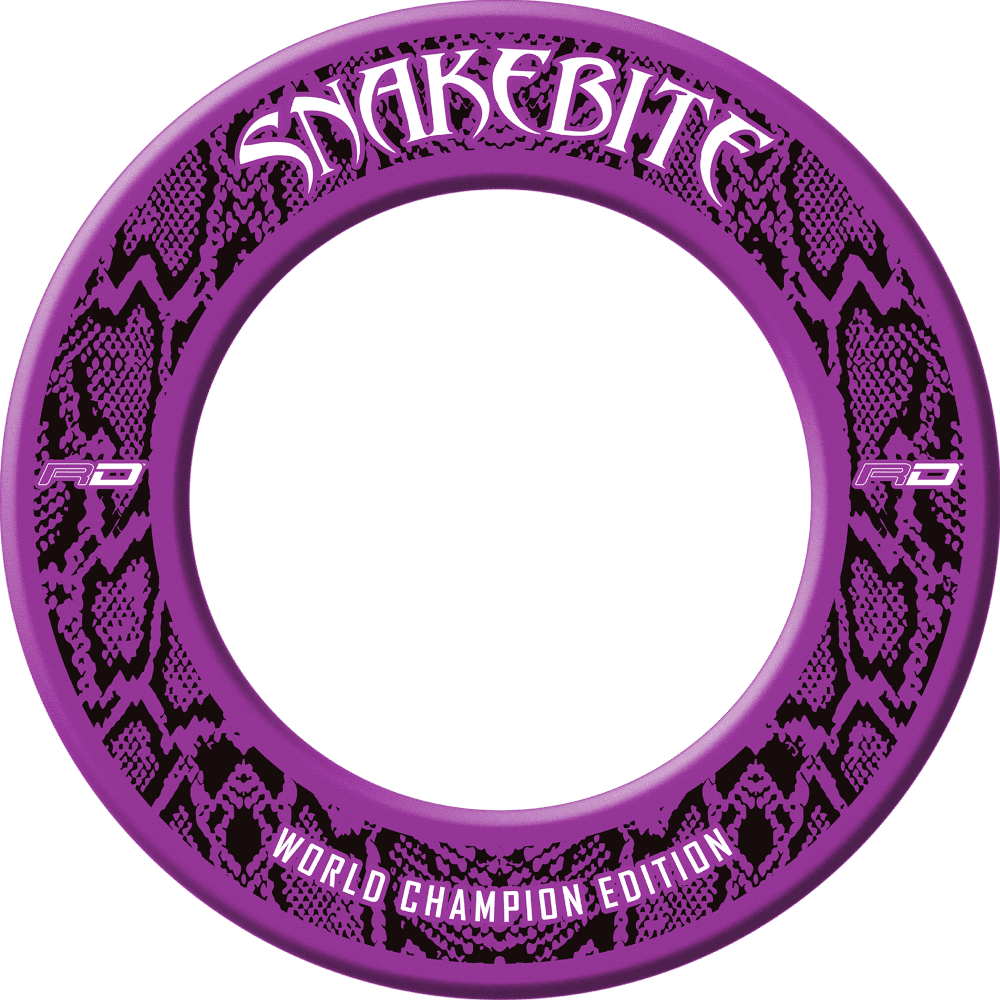 Red Dragon Peter Wright Snakebite World Champion Dartboard Surround ...