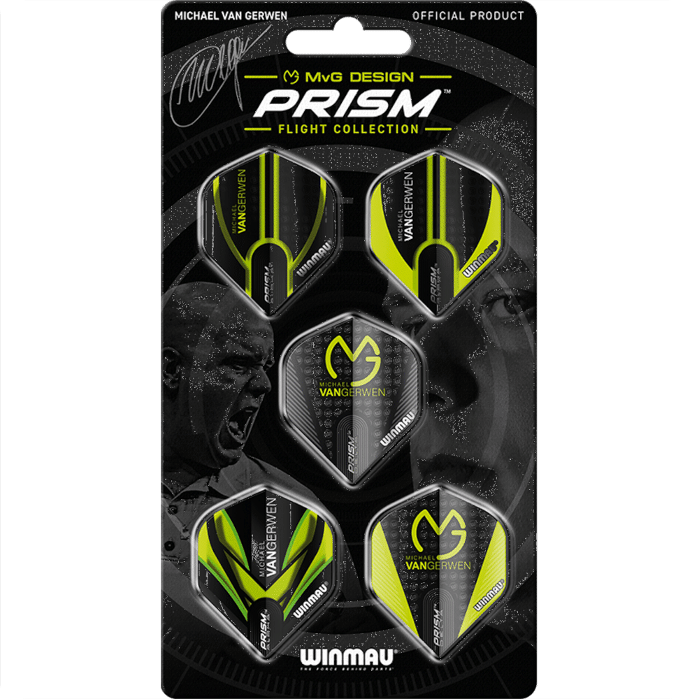 Winmau Prism Michael van Gerwen MVG Standard Flight Pack | SK Darts