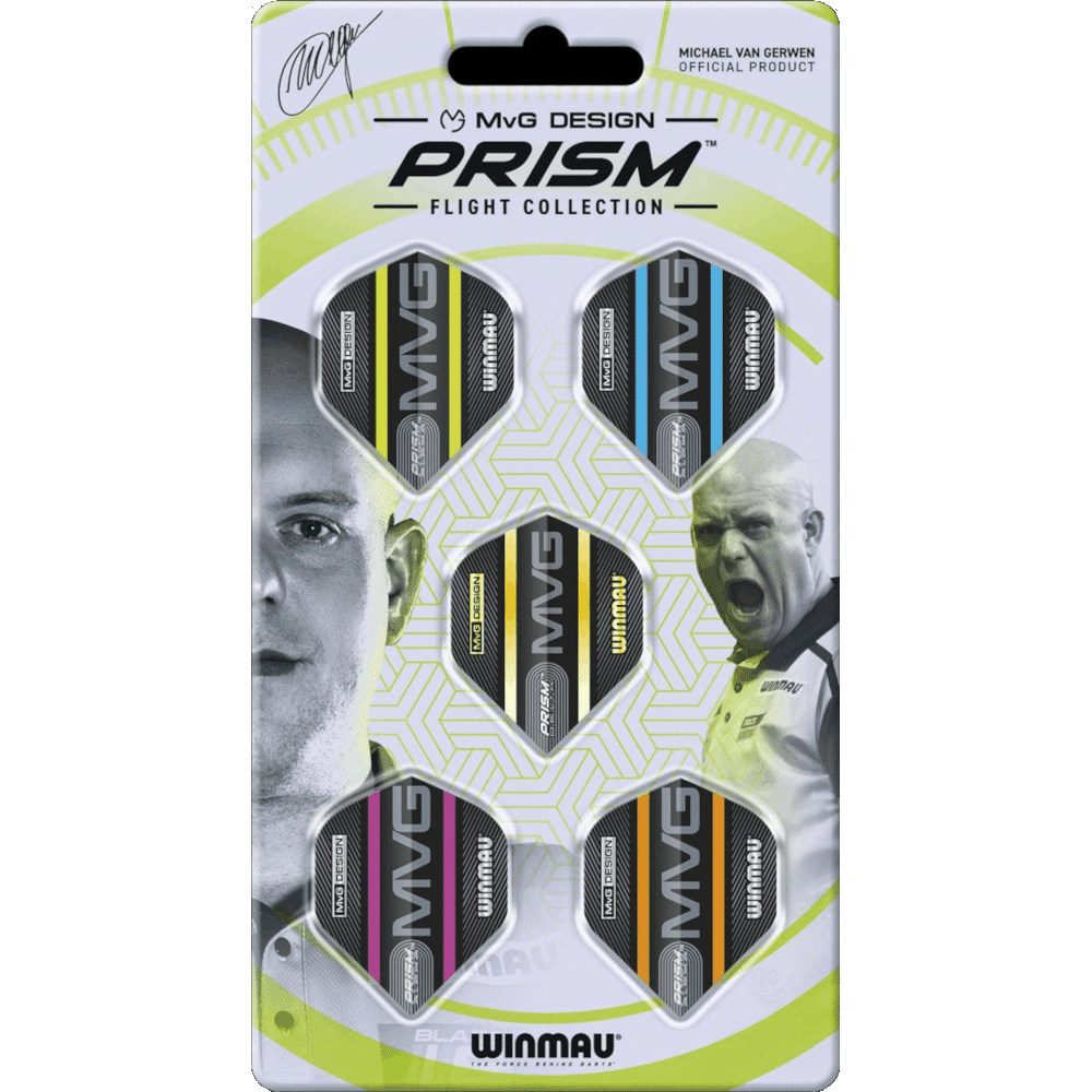 Winmau Prism Michael van Gerwen MVG Standard Flight Pack | SK Darts