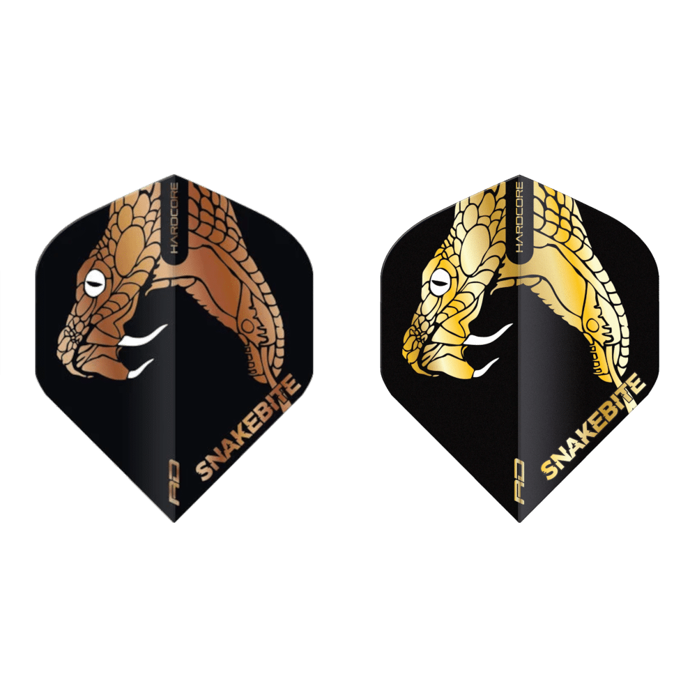 Red Dragon Hardcore Peter Wright Snakebite Snakehead Standard Flight ...