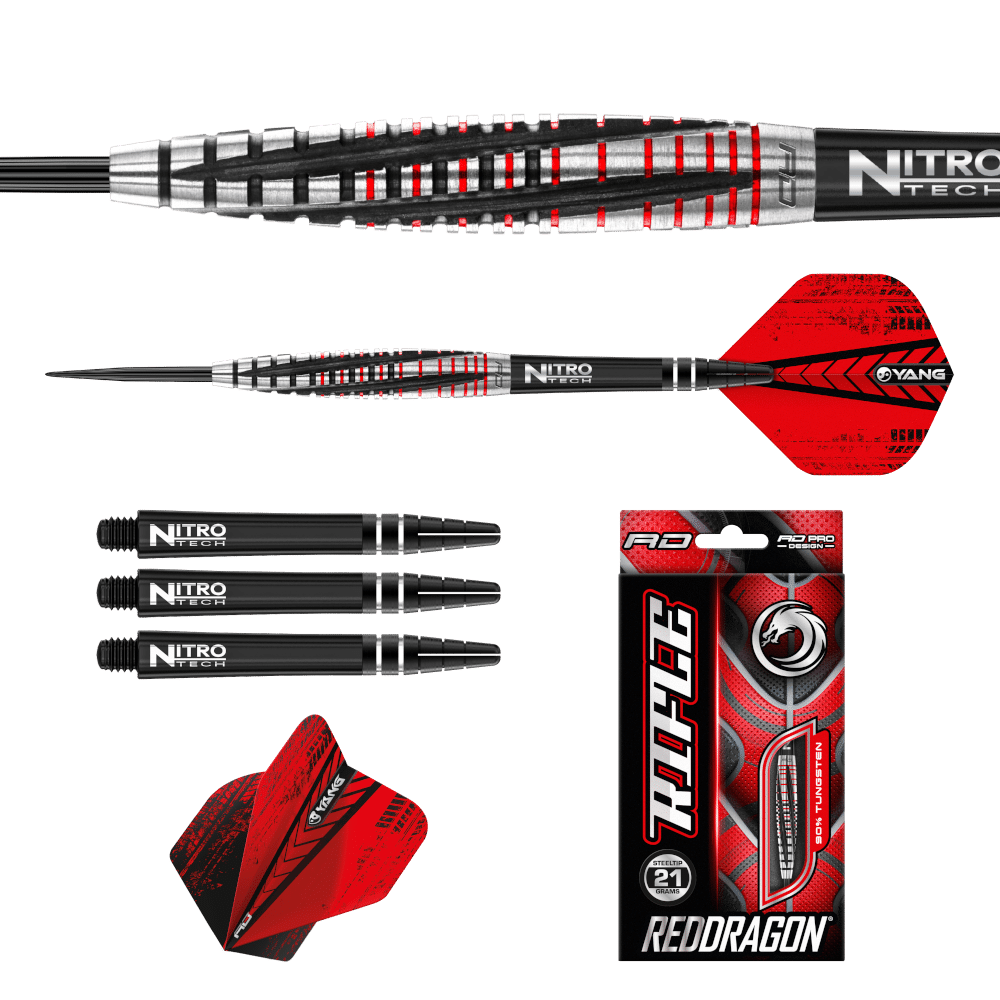 Red Dragon Rifle Steeldart 90% | SK Darts