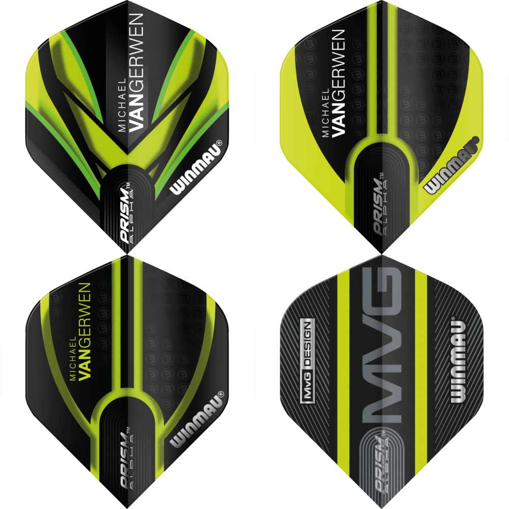 Winmau Prism Alpha Michael van Gerwen MVG Standard Flight | SK Darts
