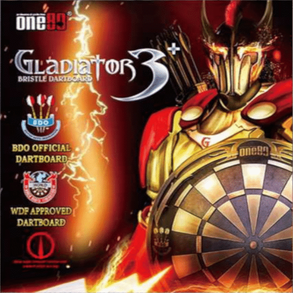 One80 Gladiator 3+ Dartboard | SK Darts