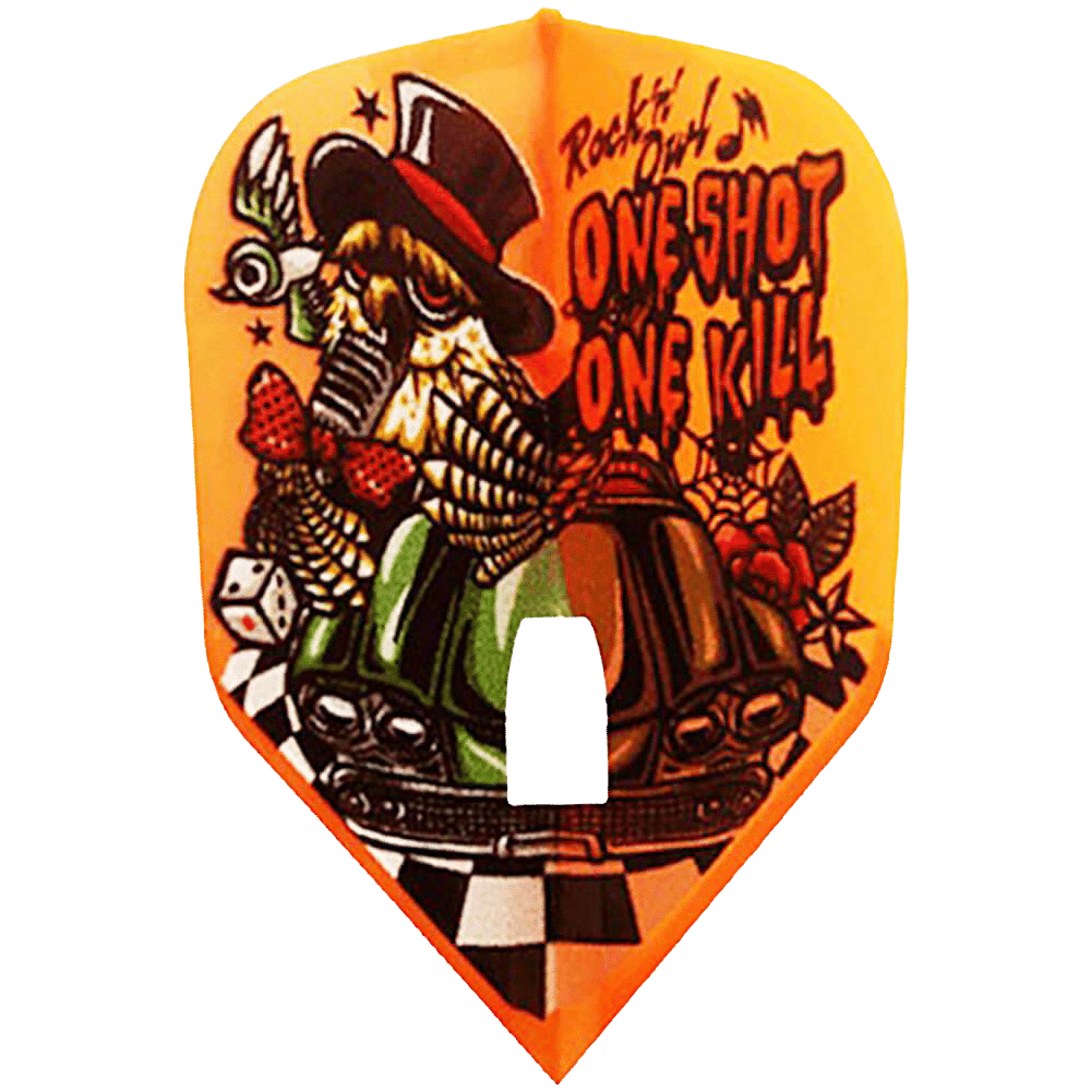 L-Style Champagne Ken Touzawa V2 Pro L3 Small Standard Flight | SK Darts